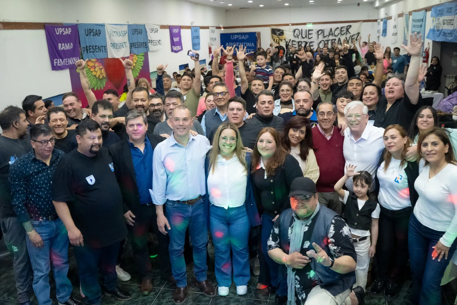 Los candidatos a diputados nacionales Gisella Martínez y José Daniel ...