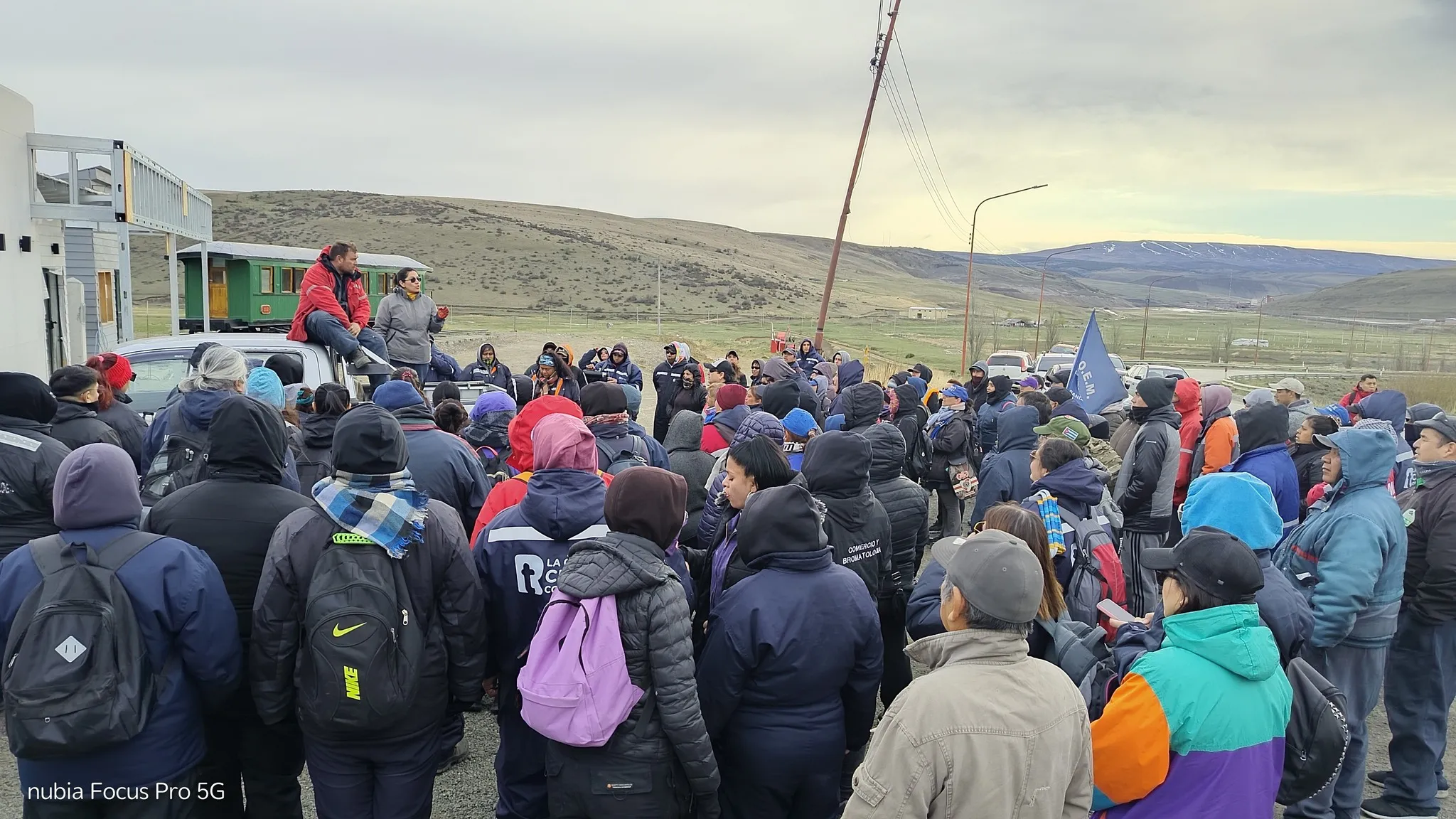 El SOEM Río Turbio mantiene los cortes de ruta en reclamo de un aumento ...